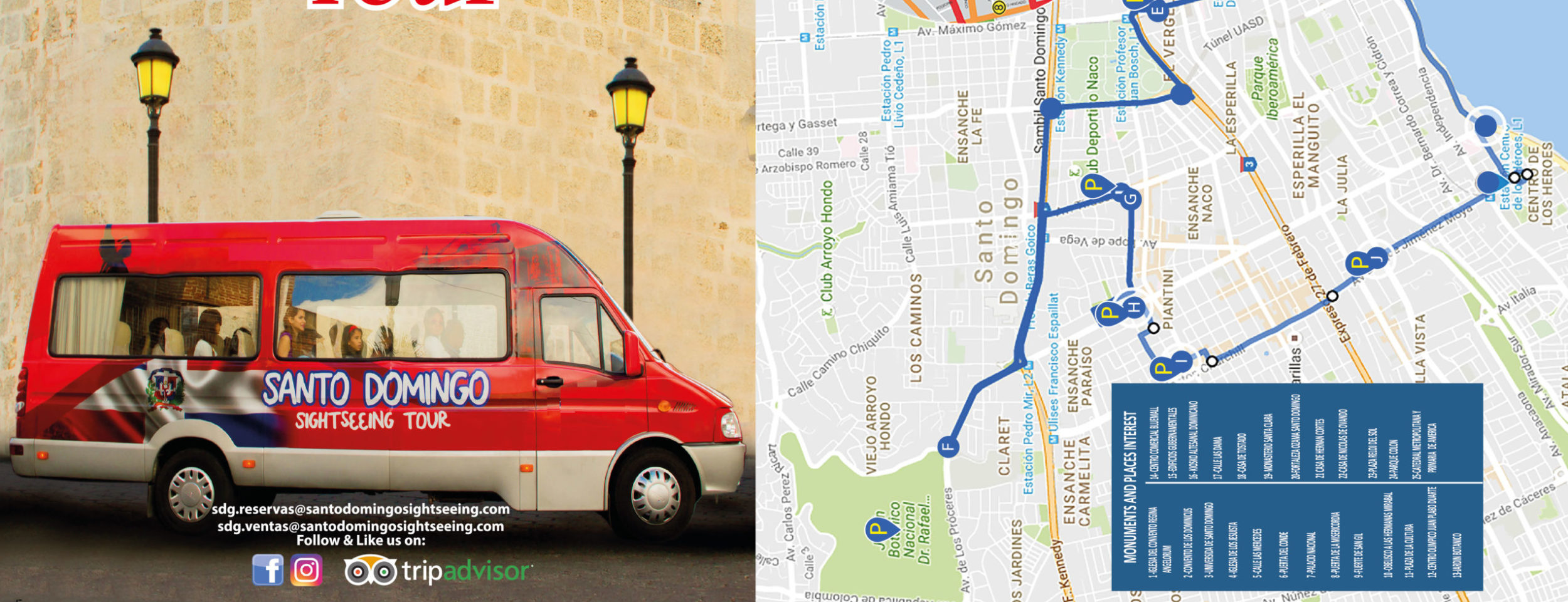 Y si nos vamos de tour por Santo Domingo