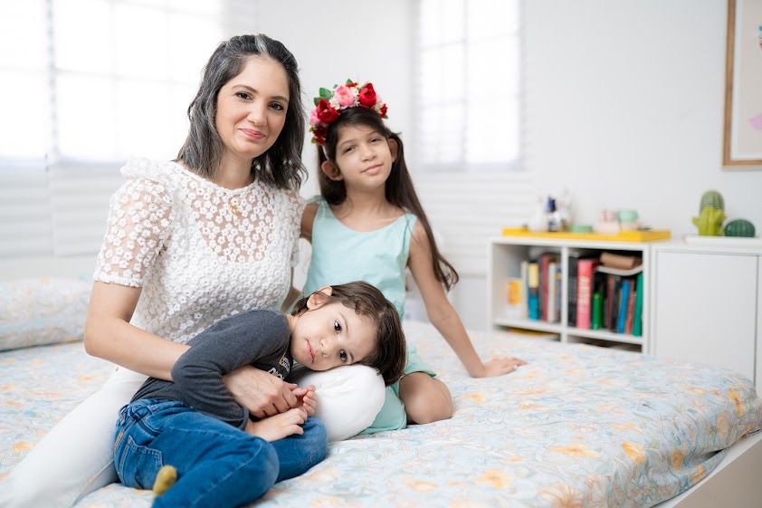 Claudia Espinal, la madre que se volvió influencer después del diagnóstico a su hijo con "Duchenne"