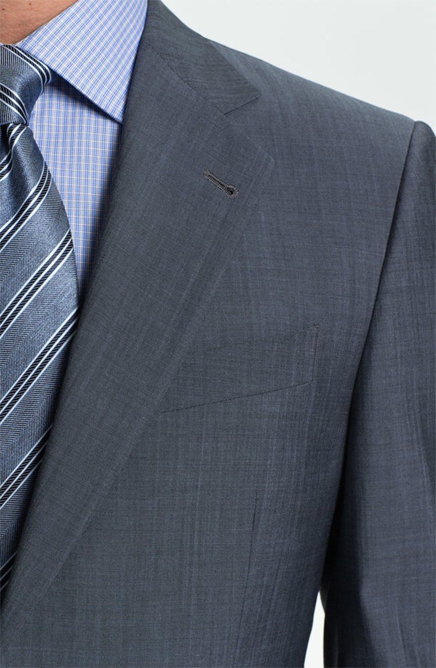 Saco Gris Oxford, para ellos