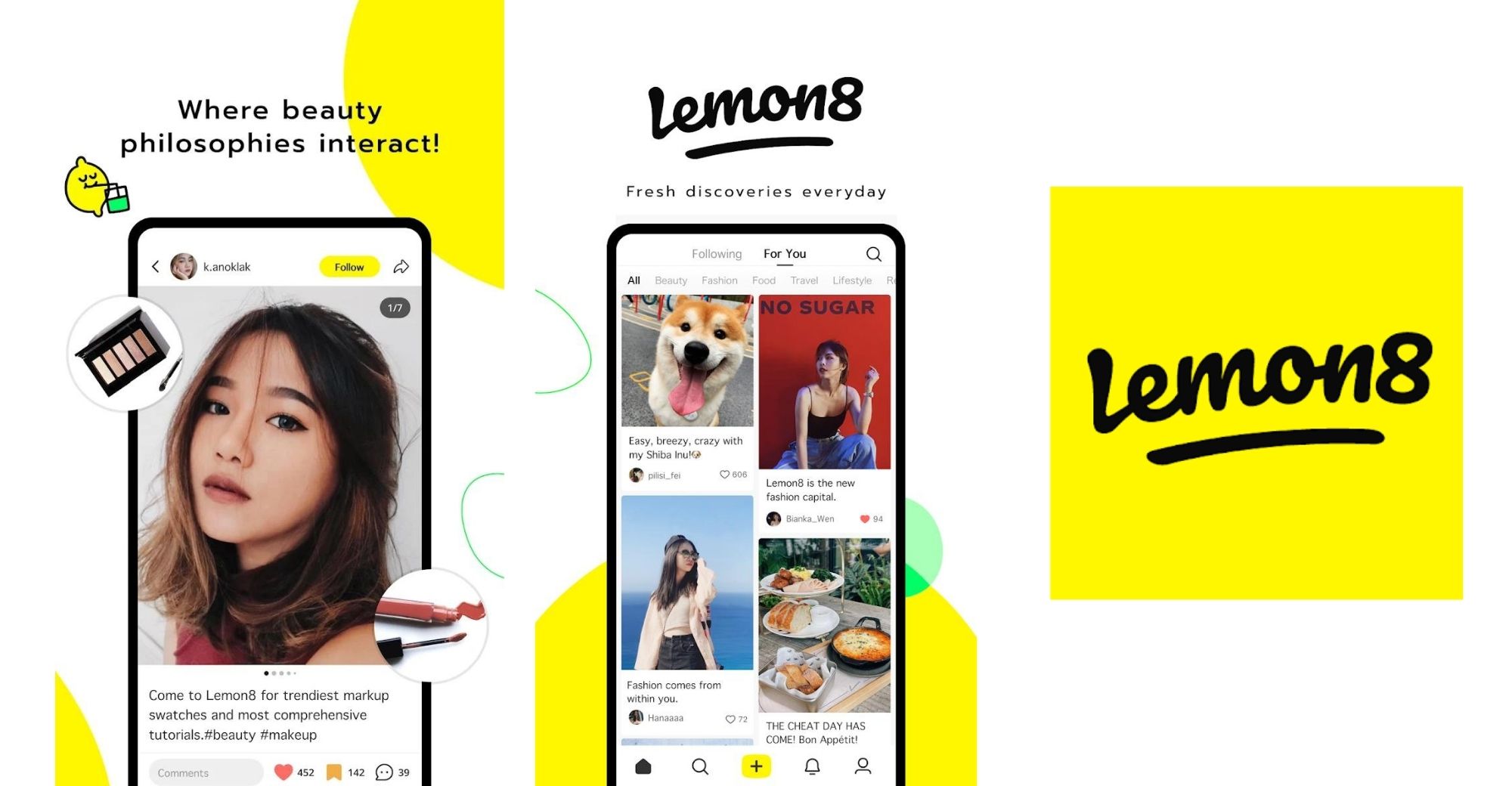 Así es la nueva aplicación de TikTok, Lemon8