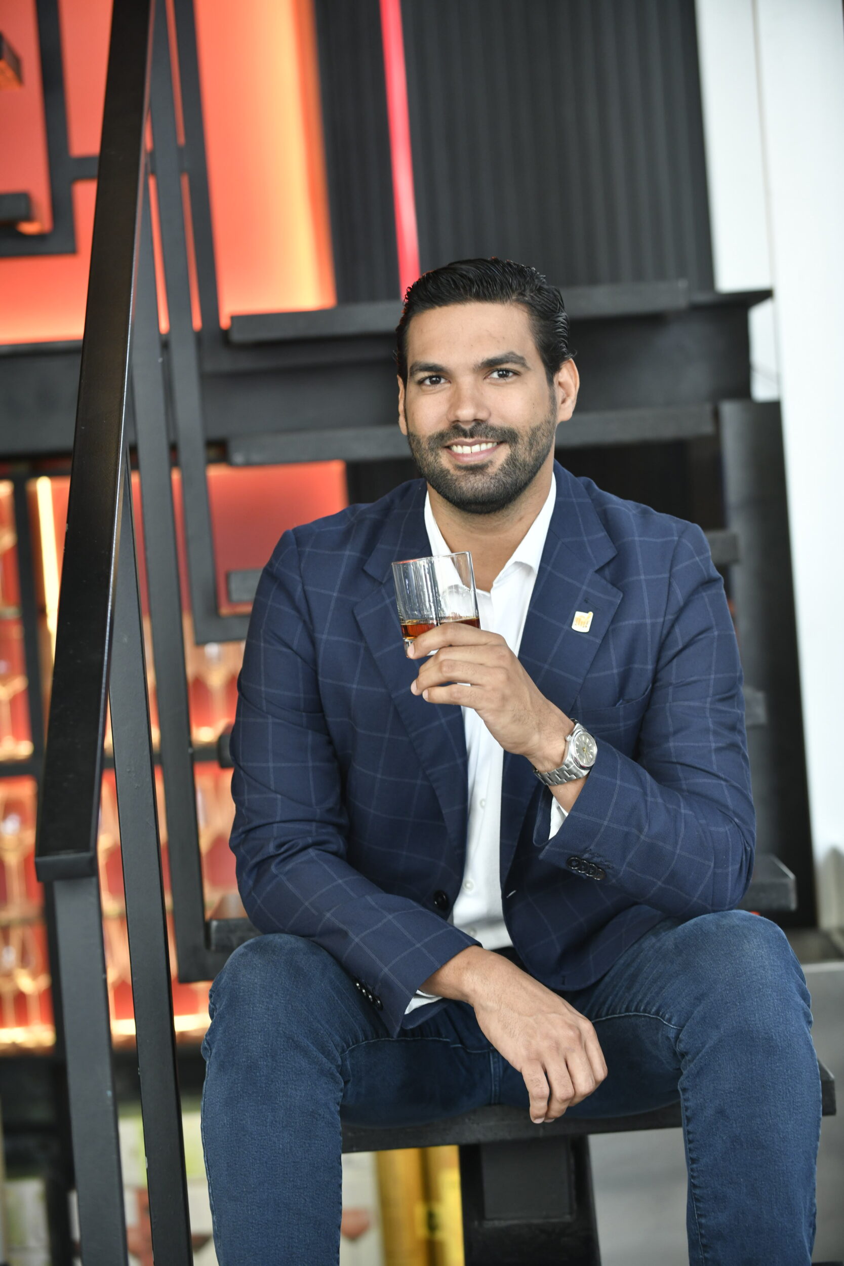 Jonathan Paladino, ronmelier embajador de Brugal