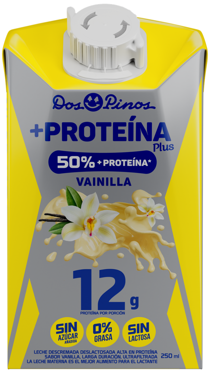 Dos Pinos presenta su nueva leche + proteínas