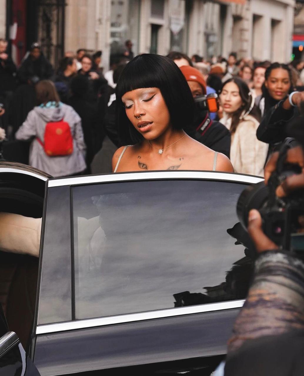 Tokischa , presente por segunda vez en la Semana de la Moda