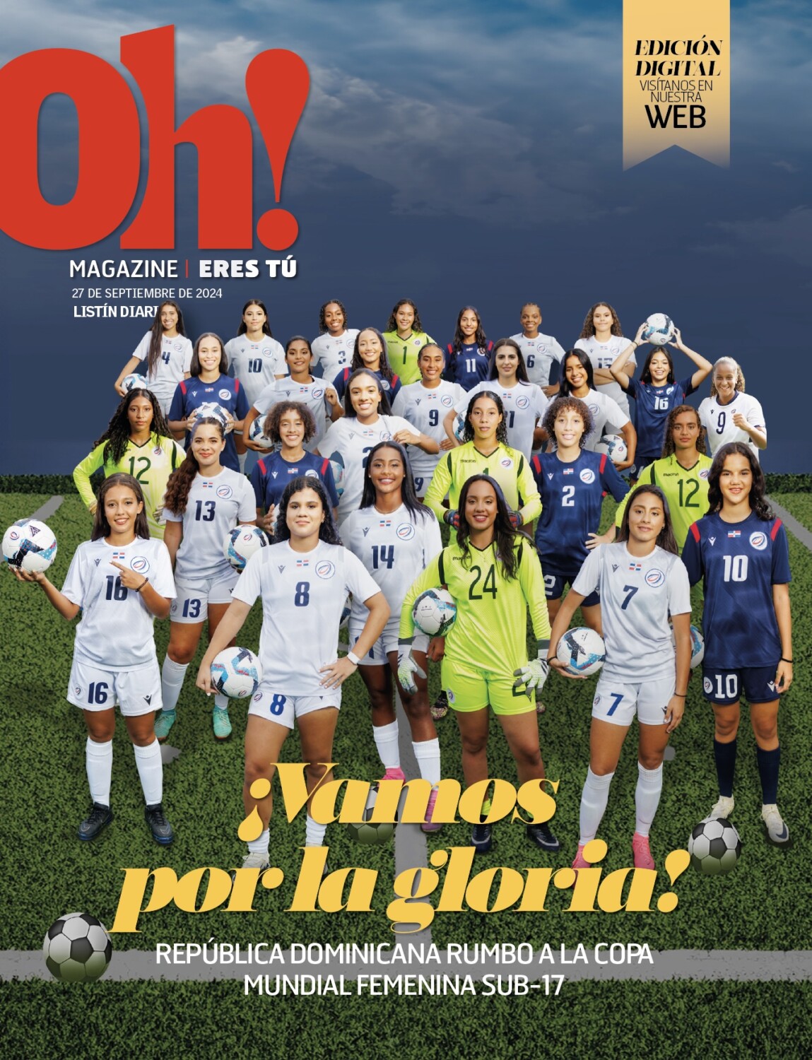 Oh! Magazine - Portada digital - ¡Vamos por la gloria!